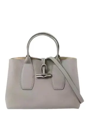 Longchamp Roseau Toggle Handbag - Grey