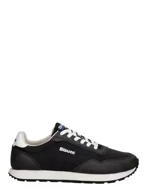BLAUER. Falcon 01 Logo Panel Sneakers - Black