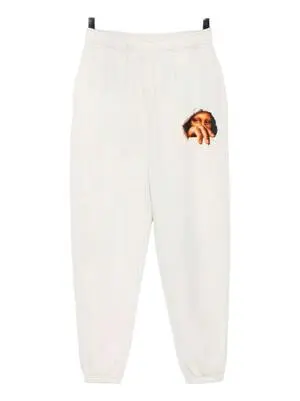 MELT Graphic-print Track Pants - Neutrals