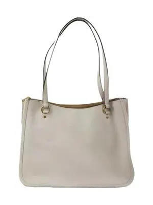 COACH VINTAGE Logo-charm Tote Bag - White