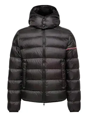 Moncler Quilted Hooded Jacket - Black