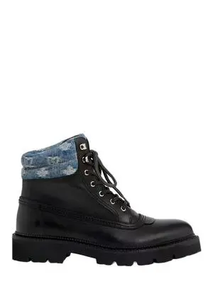 Dsquared2 Monogram Ankle Boots - Black