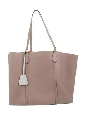 Tory Burch Leather Tote Bag - Neutrals