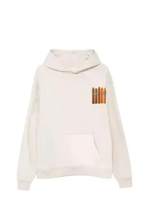 MELT Graphic-print Hoodie - Neutrals