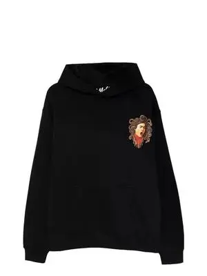 MELT Graphic Print Hoodie - Black