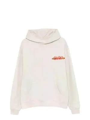 MELT Graphic-print Hoodie - Neutrals