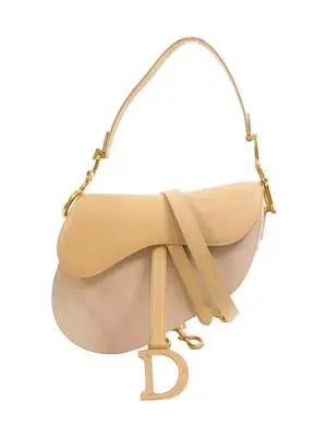 Dior Medium Saddle Shoulder Bag - Neutrals