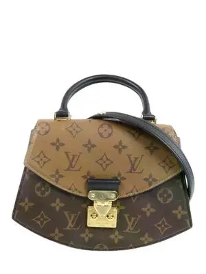 LOUIS VUITTON Tilsitt Monogram Reverse Tote Bag - Brown