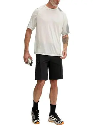 MAMMUT X Hiking Patrol Raglan-sleeve Logo-patch T-shirt - Neutrals