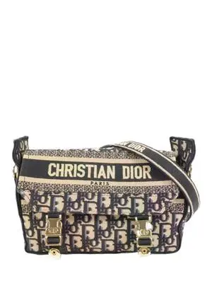 Dior Small Diorcamp Oblique Shoulder Bag - Blue