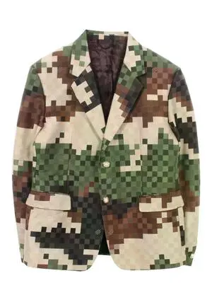 LOUIS VUITTON Louis Vuitton Damouflage Tailored Jacket