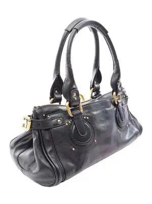 Chloé 2010s Paddington Handbag - Black
