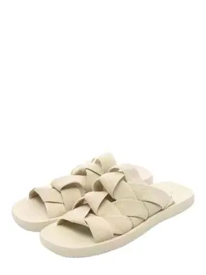 Bottega Veneta Intrecciato Slide Sandals - Neutrals