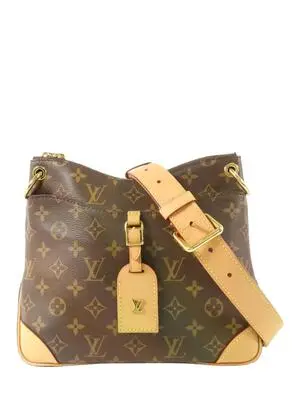 LOUIS VUITTON Monogram Pm Odeon Shoulder Bag - Brown