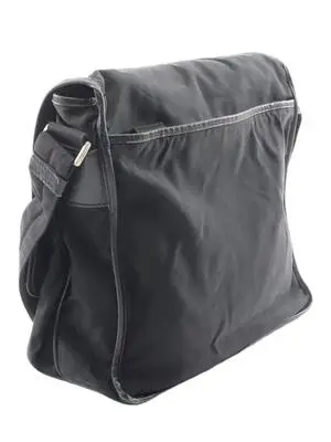 Prada 2000s Buckle Shoulder Bag - Black