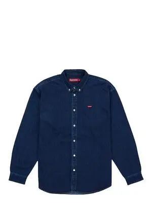 Supreme Small Box Denim Shirt - Indigo