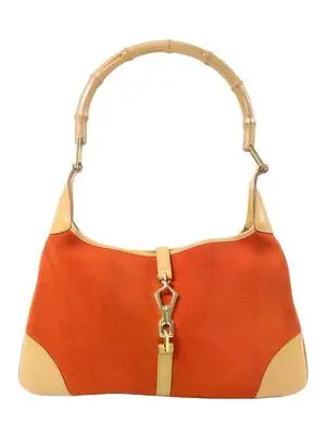Gucci Bamboo Jackie Handbag - Orange