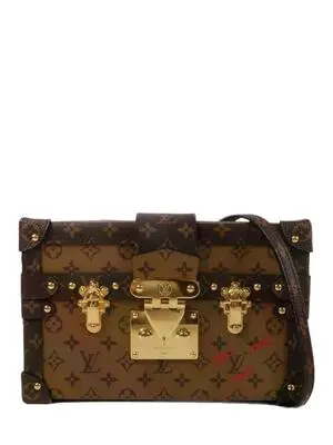 LOUIS VUITTON Petite Malle Shoulder Bag - Brown