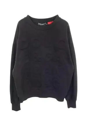 Dolce & Gabbana Dg Millennials Embossed Sweatshirt - Black