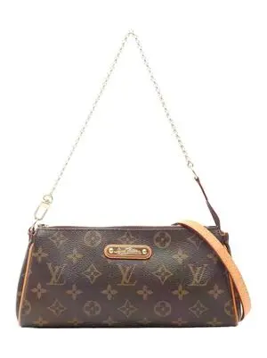 LOUIS VUITTON Monogram Canvas Eva Shoulder Bag - Brown