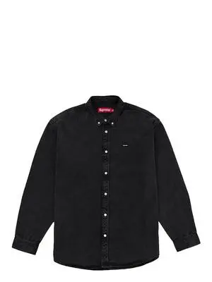 Supreme Small Box Denim Shirt - Black
