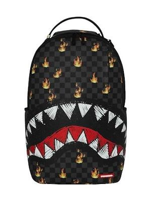 SPRAYGROUND Fire Sharks Backpack - Multicolor
