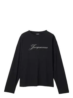 Jacquemus Long-sleeve Top - Black