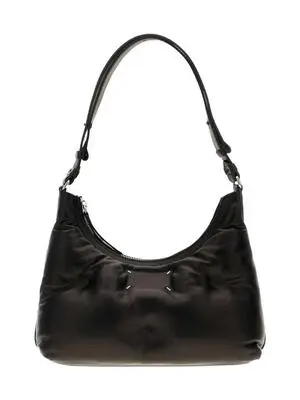 MAISON MARGIELA Glam Slam Leather Shoulder Bag - Black