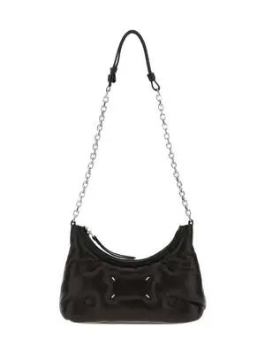 MAISON MARGIELA Glam Slam Flap Shoulder Bag - Black