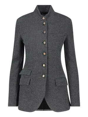 Giorgio Armani Button Jacket - Green