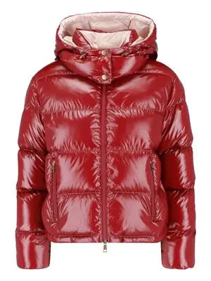 Moncler Niveole" Padded Down Jacket - Red