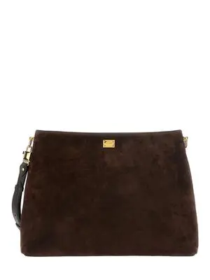 Dolce & Gabbana Vittoria Suede Shoulder Bag - Multicolor