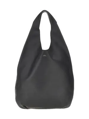 A.p.c. Le Neige Grained Leather Bag - Black