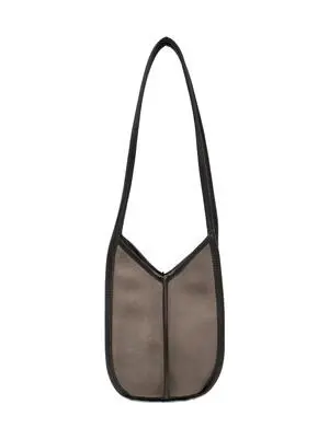 Hereu Suede Shoulder Bag - Gray