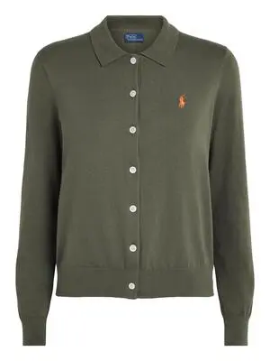 Polo Ralph Lauren Cotton Blend Cardigan - Green