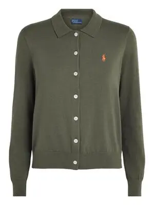 Polo Ralph Lauren Cotton Blend Cardigan - Green