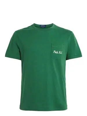 Polo Ralph Lauren Cotton Logo Custom Slim-fit T-shirt - Green