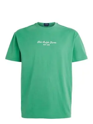 Polo Ralph Lauren Cotton Embroidered Logo T-shirt - Green
