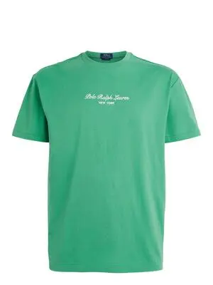 Polo Ralph Lauren Cotton Embroidered Logo T-shirt - Green