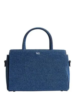 TALEL PARIS Medium Denim V2 Tote Bag - Blue