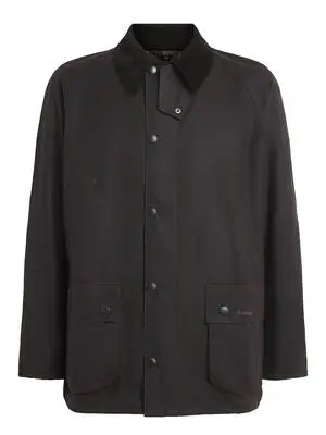 Barbour Waxed Ashby Jacket - Brown