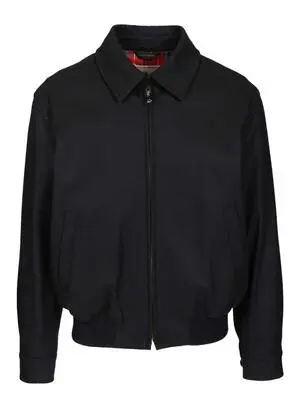 BARACUTA G18 Melton Jacket - Blue
