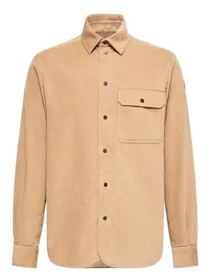 Moncler Corduroy Shirt - Nude