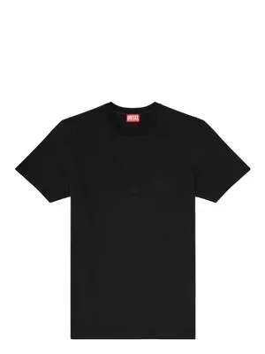 DIESEL® Logo Embroidery T-shirt - Black