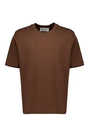 AMI Paris De Coeur Short-sleeved Crewneck T-shirt - Maroon