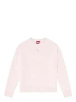 DIESEL® Jumper In Wool And Alpaca Blend - Light Pink