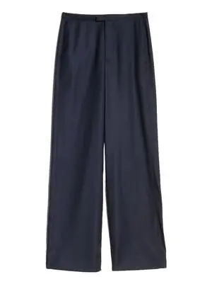Gucci Light Wool Tailored Pants - Dark Blue