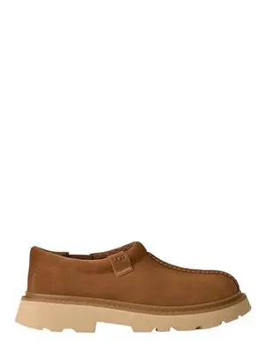 UGG Tasman Lug Topstitching Loafers - Maroon
