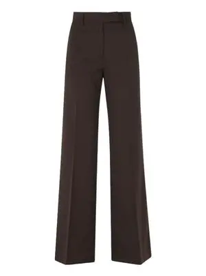 Seventy Tailored Wide-leg Trousers - Brown