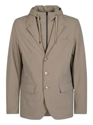 Herno Herno Comfort Stretch Resort Blazer Beige